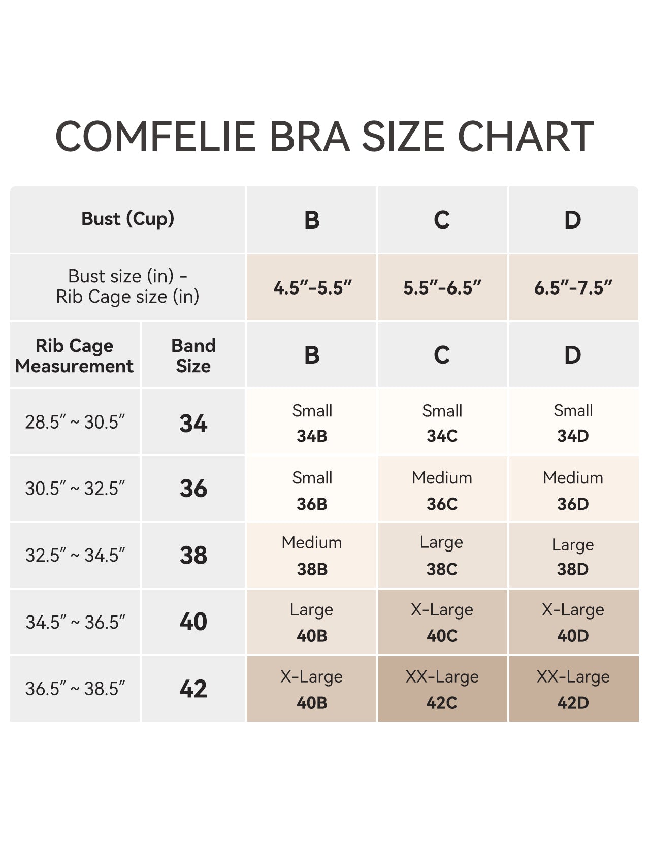 Comfelie® Cloud Soft Breathable Colored Strap Bra with Vertical Stripes